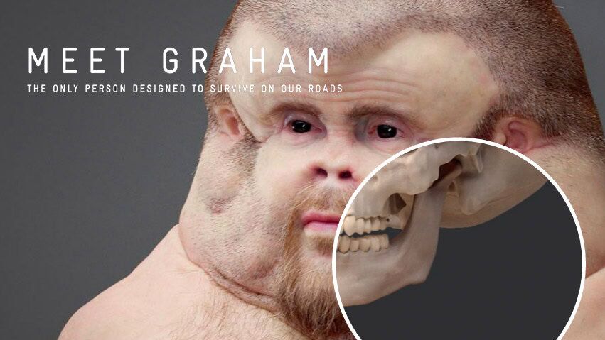 Meet Graham - the only person designed to survive on our roads ...